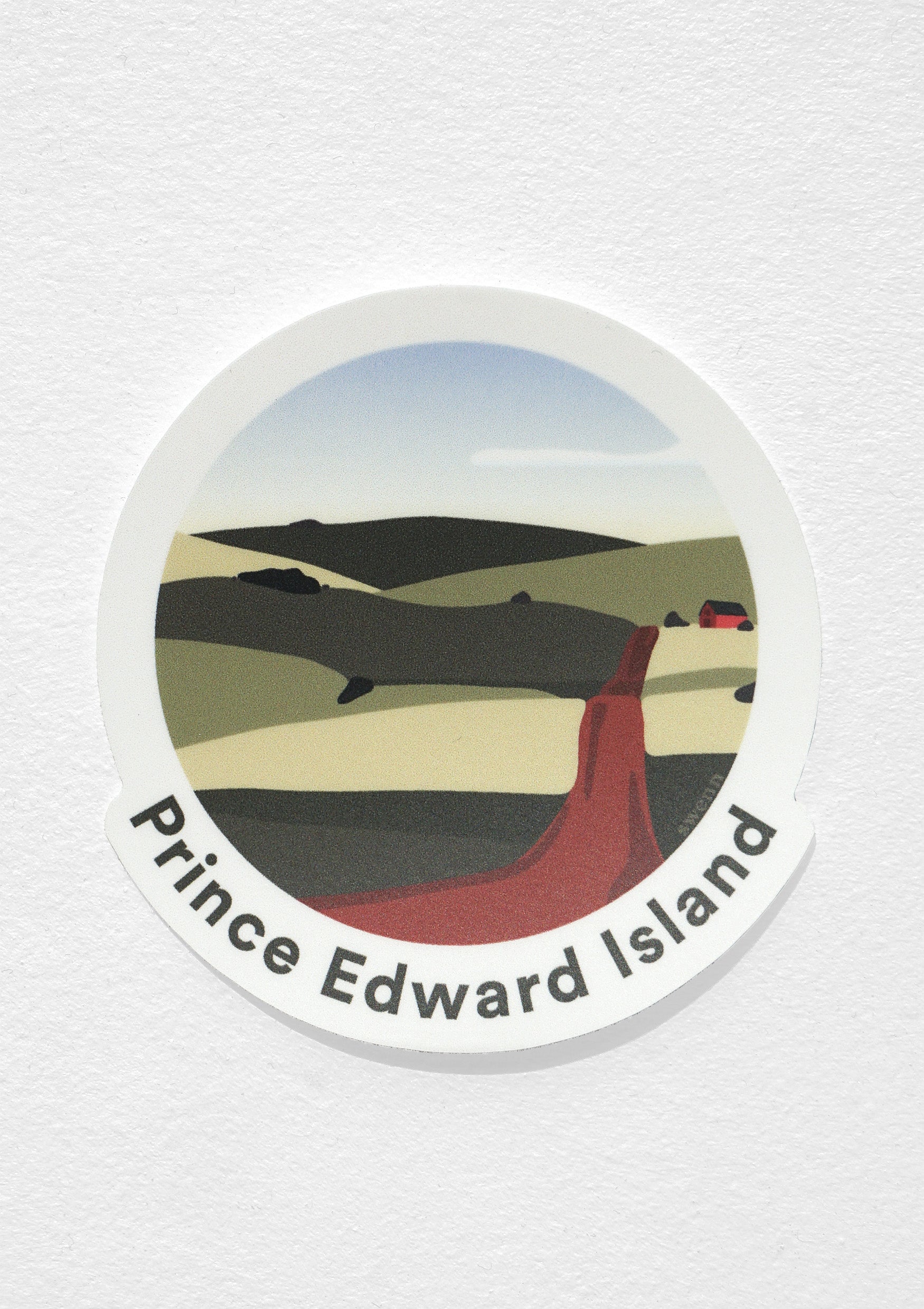 SWENN - Autocollant de L'Île-du-Prince-Édouard