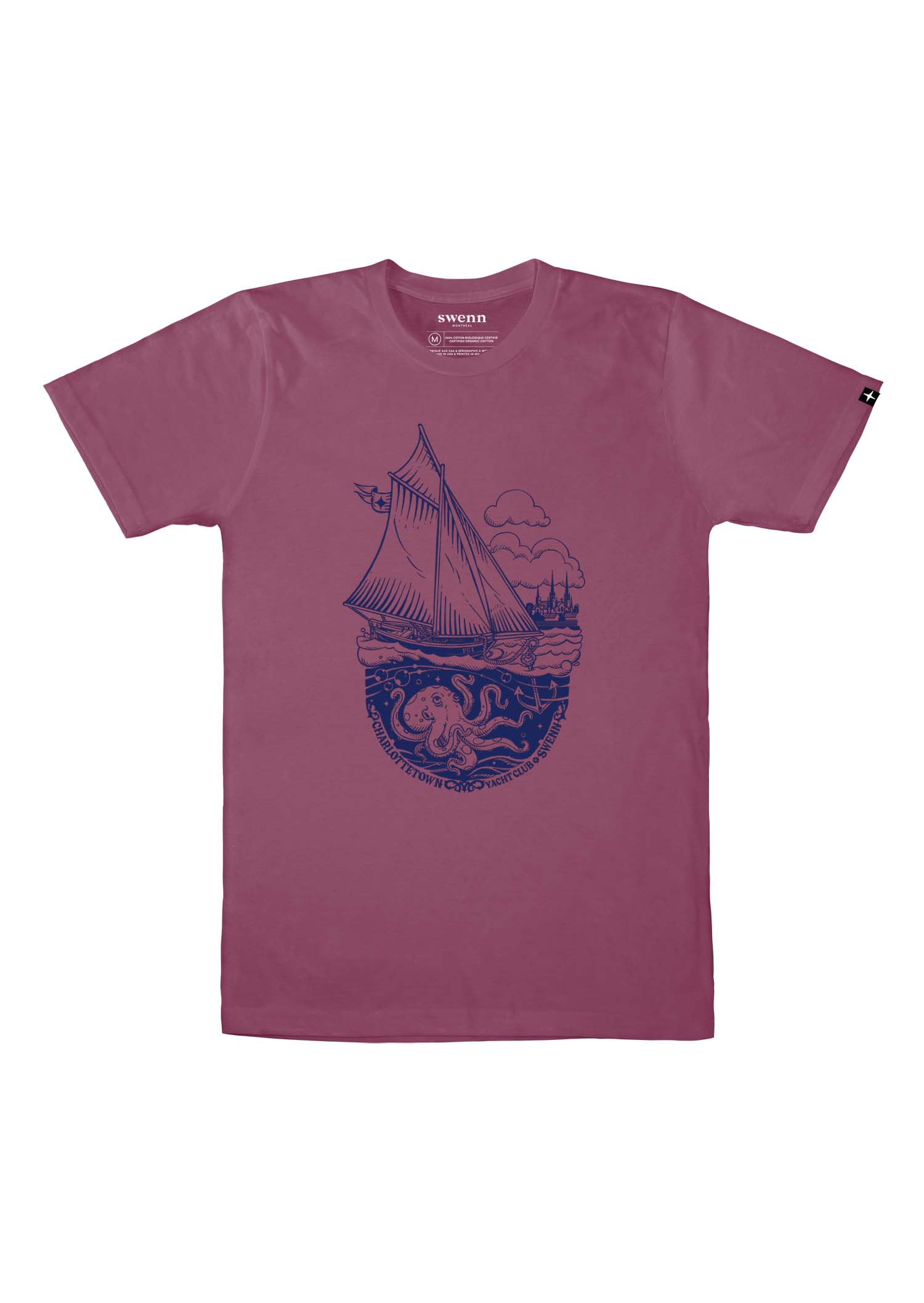 SWENN - Organic Cotton T-Shirt - Charlottetown Yacht Club
