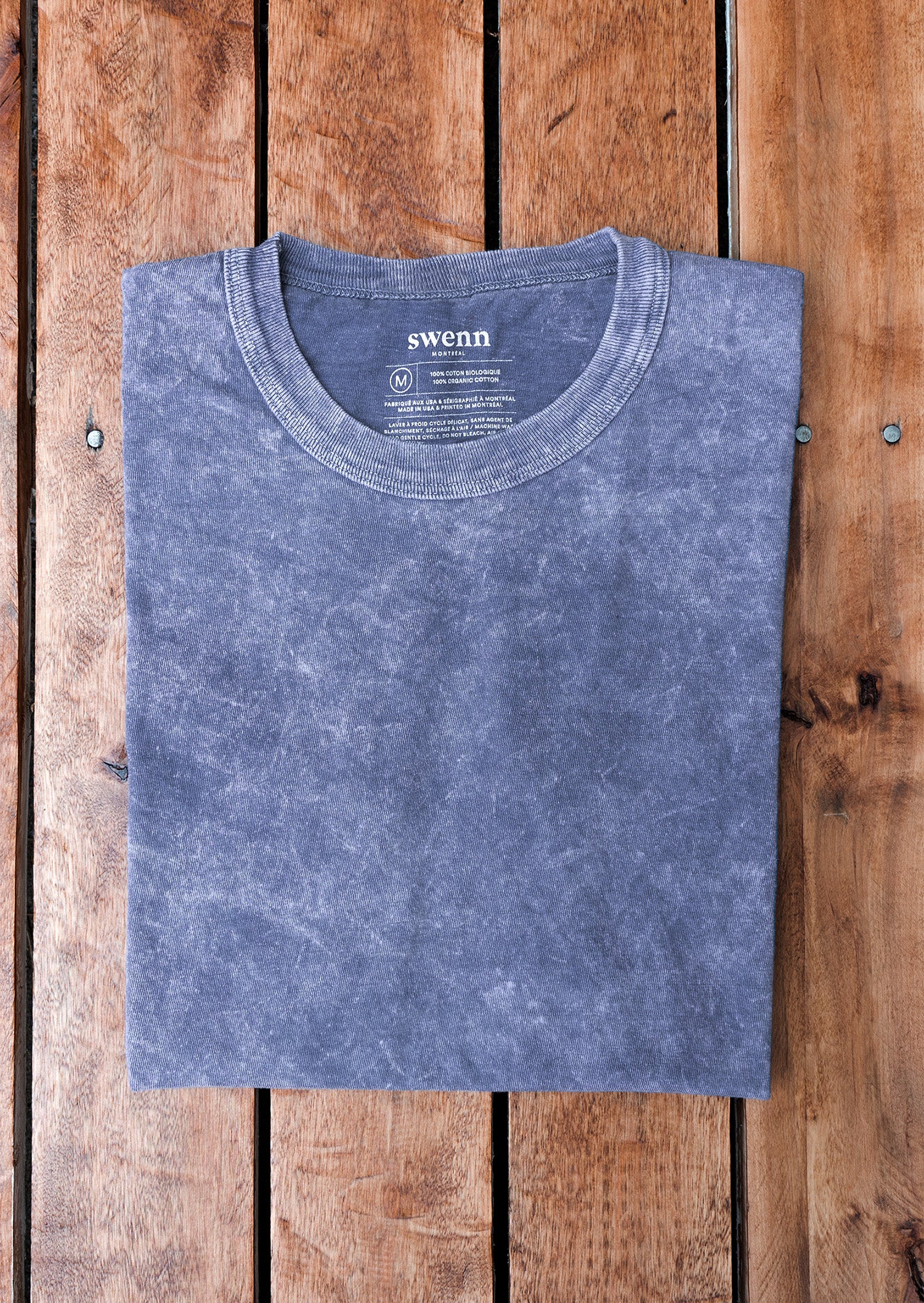 SWENN - Washed organic t-shirt