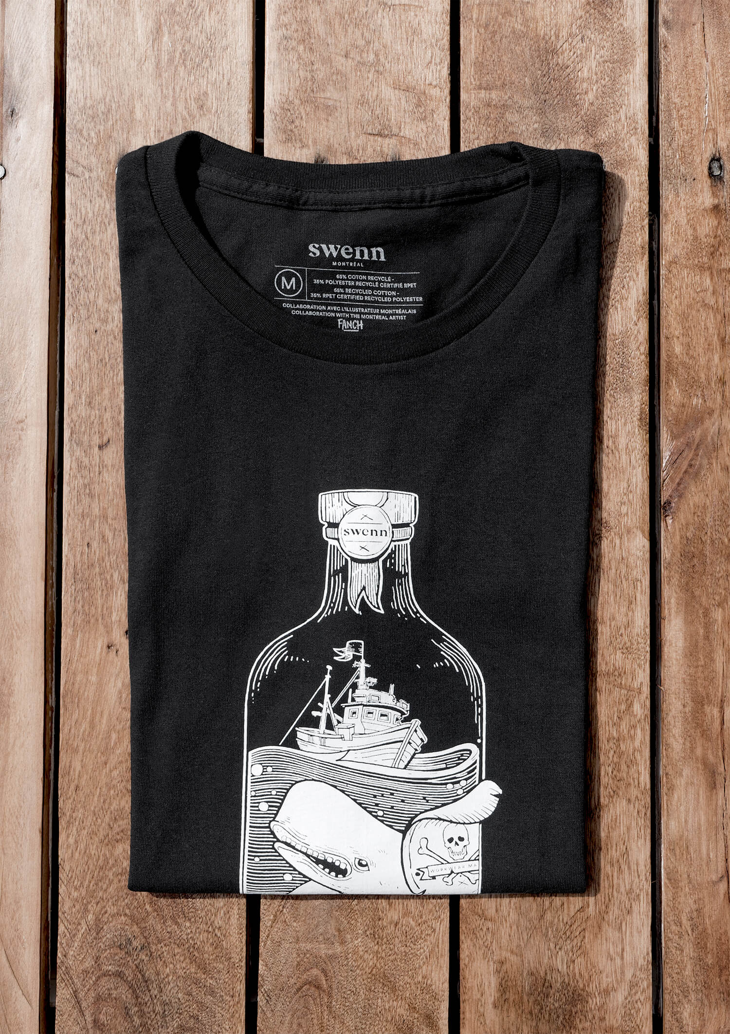 SWENN - T-shirt Baleine